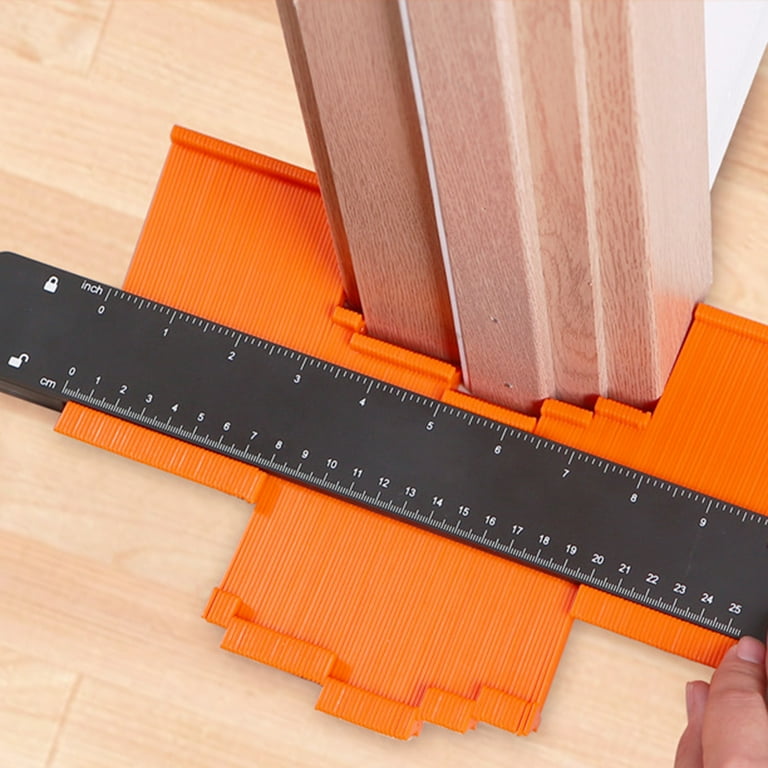 BToBackYard Measuring Ruler Copy Profile Gauge 6/10 Metal, 59% OFF