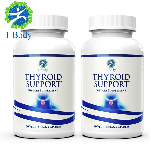 (2 bottles - 10% off) 1 Body Thyroid Support Iodine Supplement ...