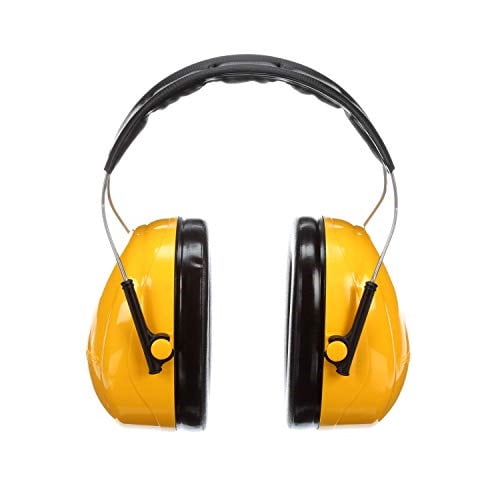3m peltor optime 98 over the head earmuff, hearing protection, ear ...