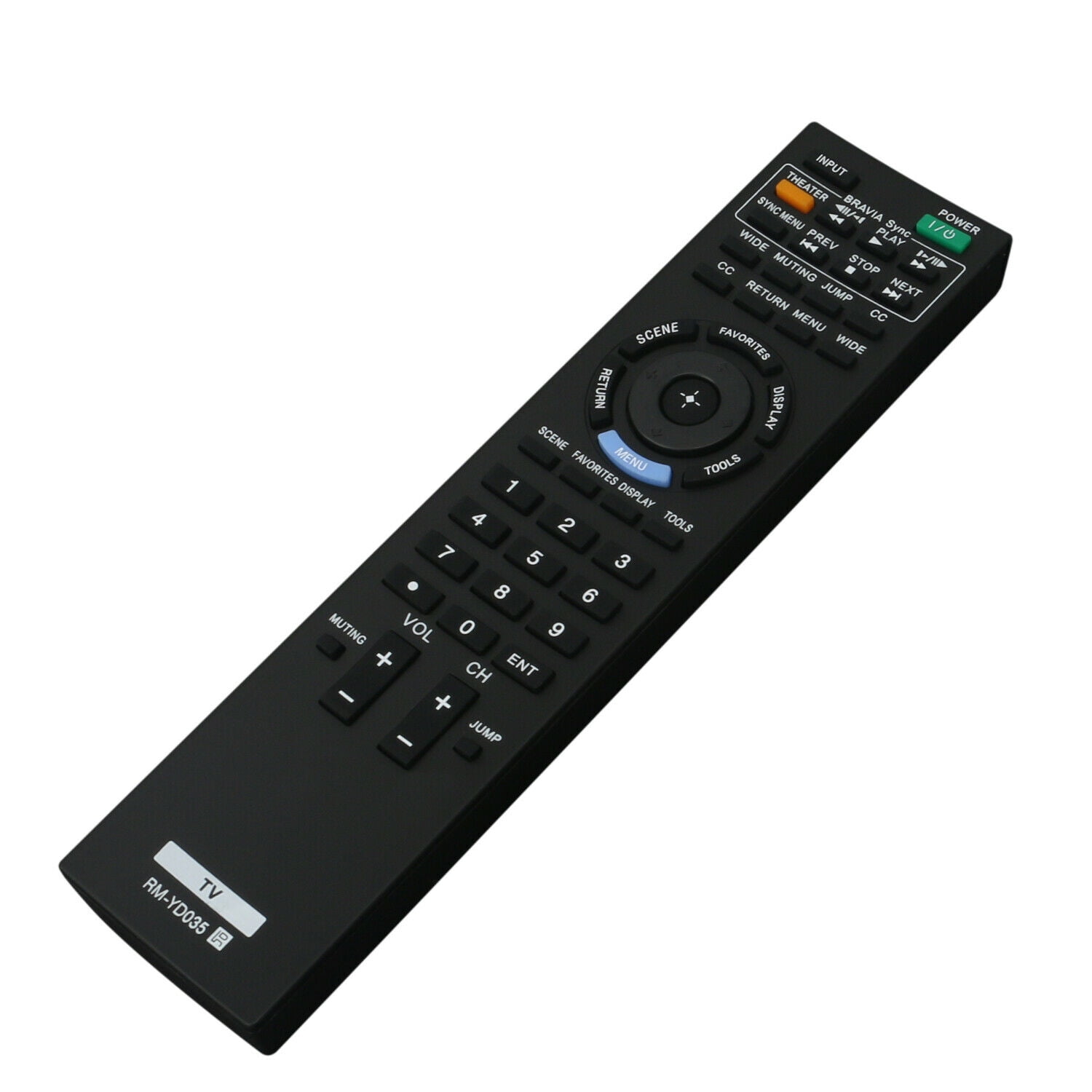 RM-YD035 Replace Remote for Sony Bravia TV KDL-32BX300 KDL-40EX400 KDL ...