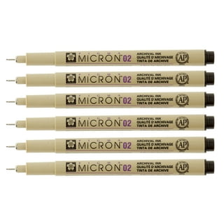 6 Packs: 3 ct. (18 total) Black Illustration Pens by Artists Loft ...