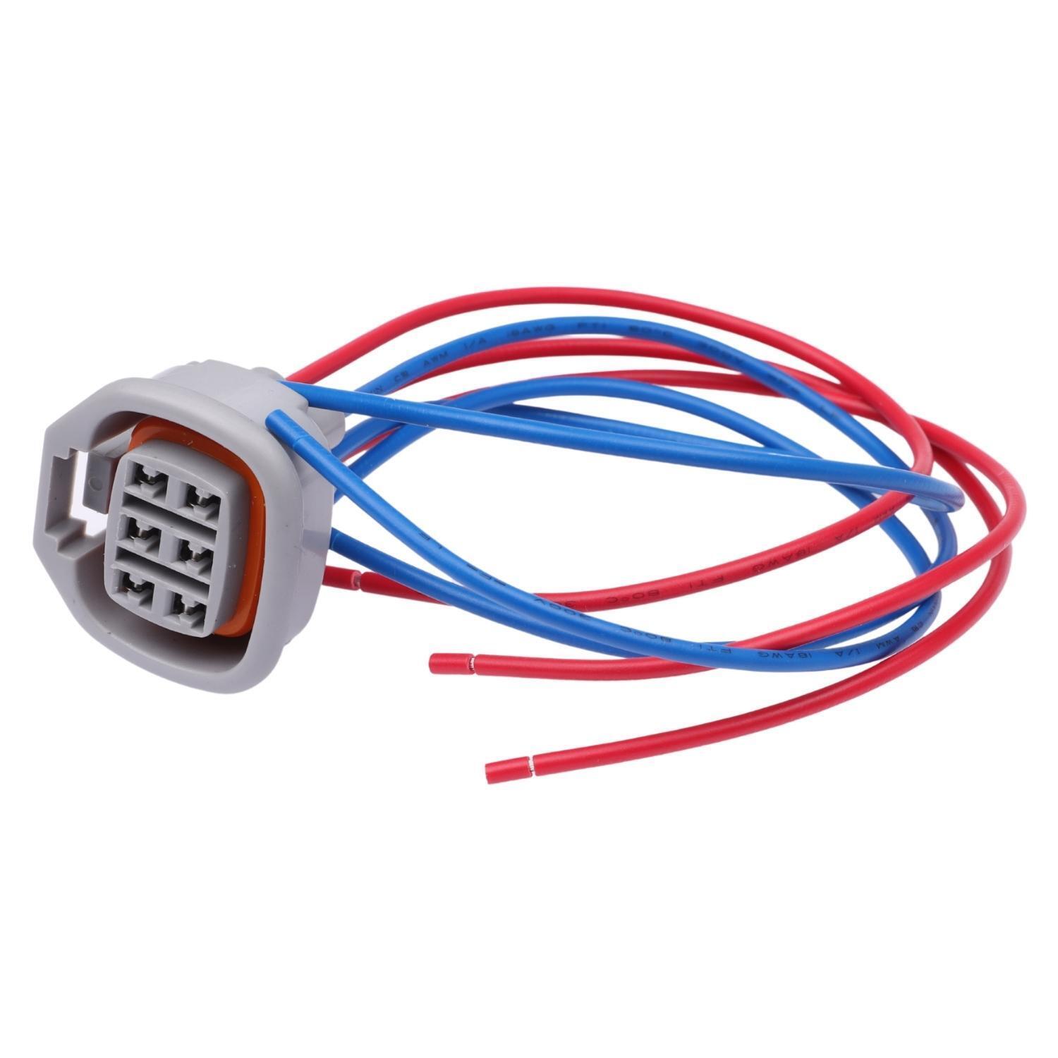 1x 6-way Idle Air Control Valve Connector for 1992-1996 1993-1998 ...