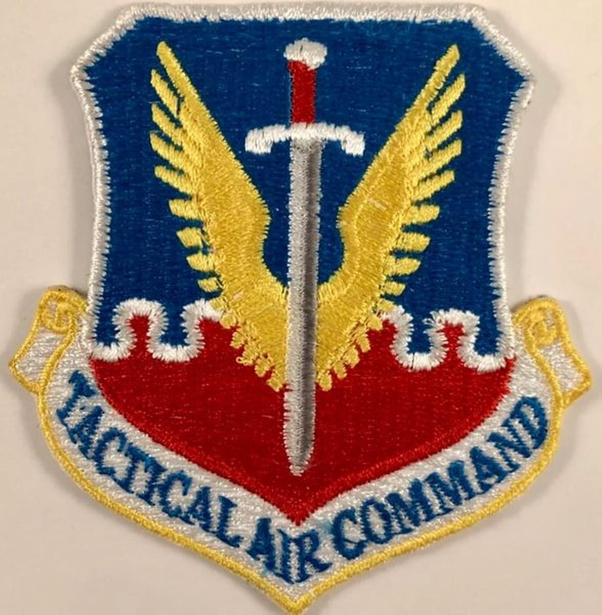 Tactical Air Command, TAC, Embroidered Iron-On Patch, 3" PAT-0125 ...