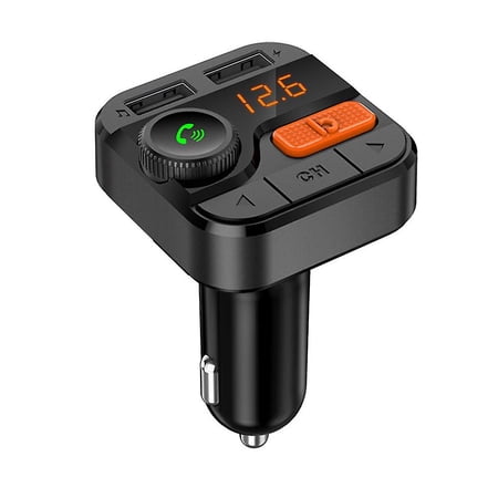 Bluetooth Fm Transmitter For Car, Bluetooth 5.0 Wireless Car Radio ...