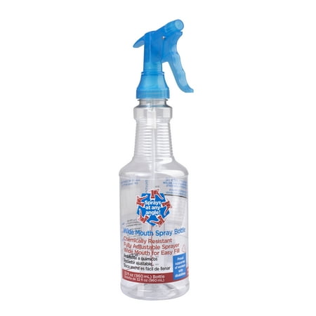 Bottle Crew Wide Mouth All-Angle 32 oz Plastic Spray Bottle, Single ...