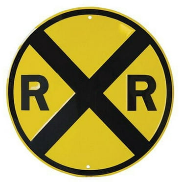 To Trains Arrow Vintage Style Train Sign Model Railroad/Hobby Room Wall ...