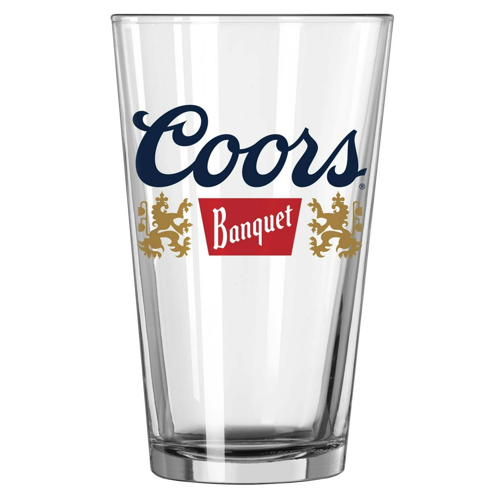 Coors Banquet Pint Glass