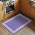 Bathroom Rugs 2x3 Ft, Purple Greek Key Non Slip Area Rugs for Kitchen ...