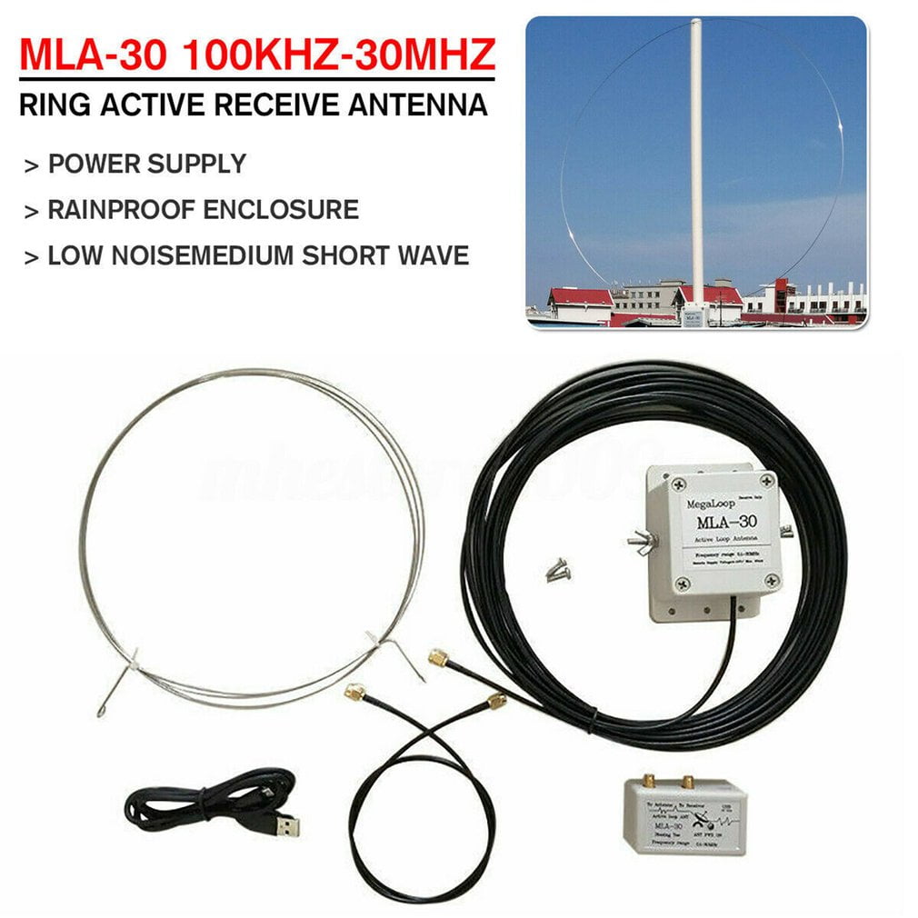 Mla-30 Loop Active Receiving Short Wave Antenna Medium Wave Short Wave ... Mla-30 Loop Active Receiving Short Wave Antenna Medium Wave Short Wave ...