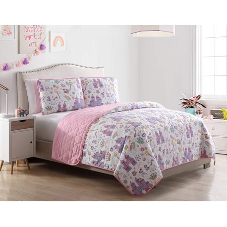 Kute Kids Children's Quilt Set - Multiple Styles for Boy's and Girl's ...