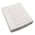 Slide 'n Grip Binding Bars, White, 11 X 1/4, 100/box | Bundle of 5 ...