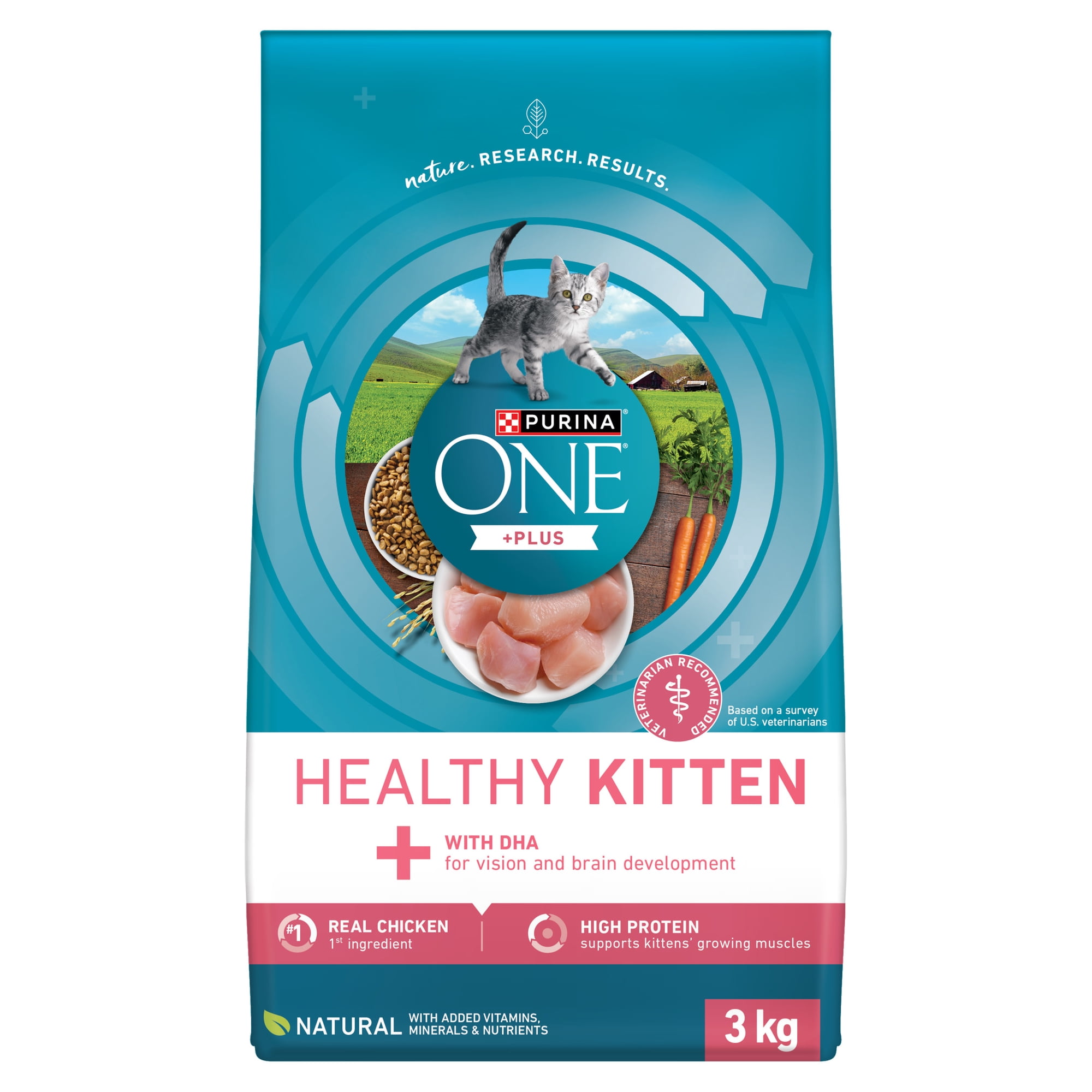 Click here for Purina One +Plus Healthy Kitten Chicken  Dry Kitte... prices