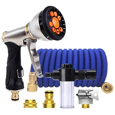 Garden Hose 17-125ft Expandable Garden Hose Pipe High Pressure Car Wash ...