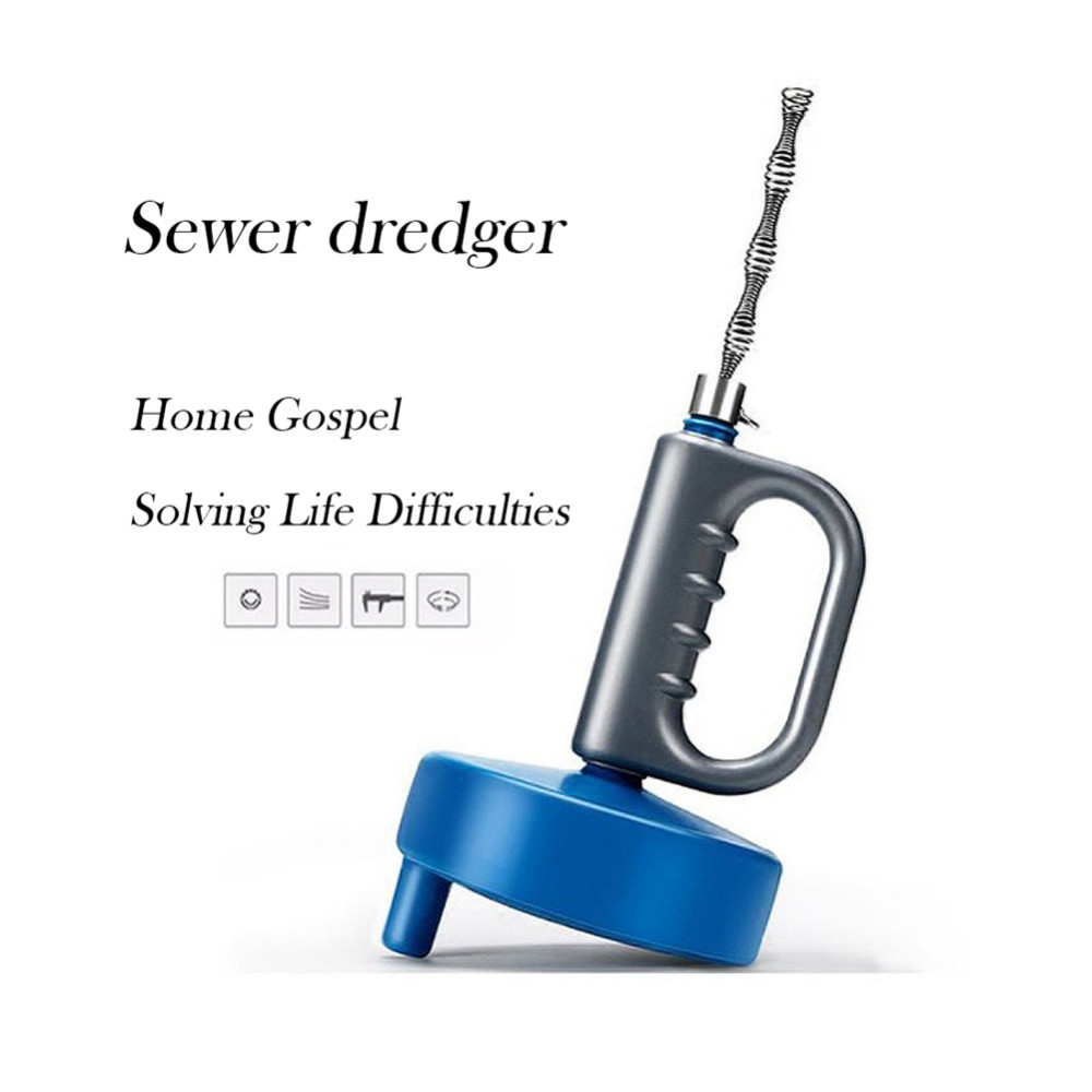 Hxazgsja Kitchen Toilet Sewer Blockage Hand Tool Pipe Dredger Drains