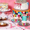 ACDANC 100 Pack Rainbow Cupcake Liners - Standard Size,Greaseproof ...