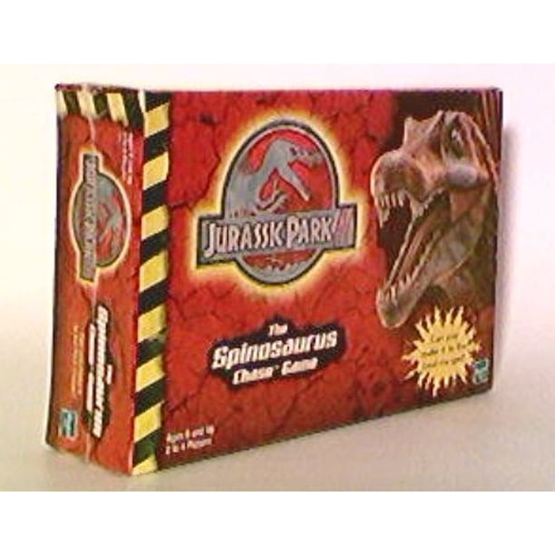 Jurassic Park III, The Spinosaurus Chase Juego Hasbro, Milton Bradley ...
