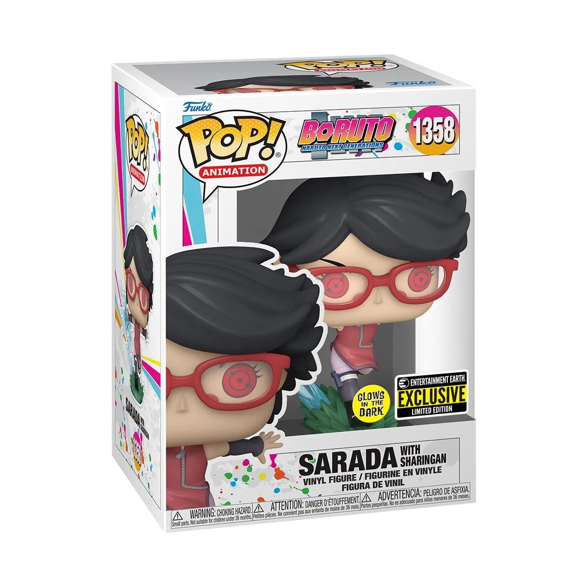 Click here for Funko Boruto Sarada With Sharingan Glow-In-The-Dar... prices