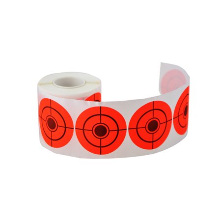 250 Pieces 5cmtarget Sticker Roll Self-adhesive Shooting Paper DIY ...
