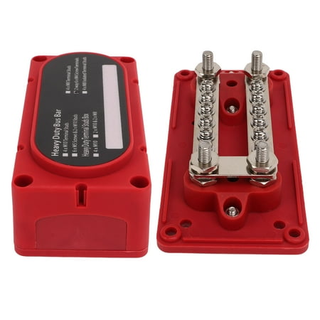 Distribution Block, M6 Terminal Post M4 Terminal Screw Anti Rust Safe ...