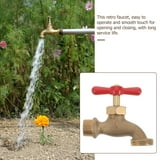 LongYTong Brass Faucet Garden Tap Outdoor Water Spigot Garden Faucets ...