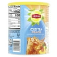 Lipton Instant Peach Iced Tea Mix, Sweetened, Caffeinated, Dairy Free ...