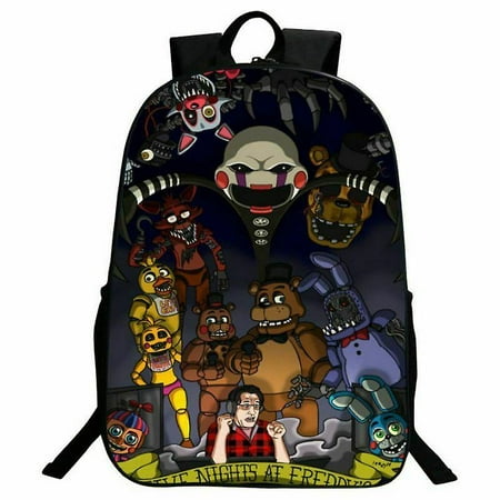 Five Nights At Backpack Freddy Chica Foxy Bonnie Shoulder Bags ...