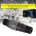 M Buder Plastic Steel Quick Connectors C Type Self Lock Joint Air Hose ...