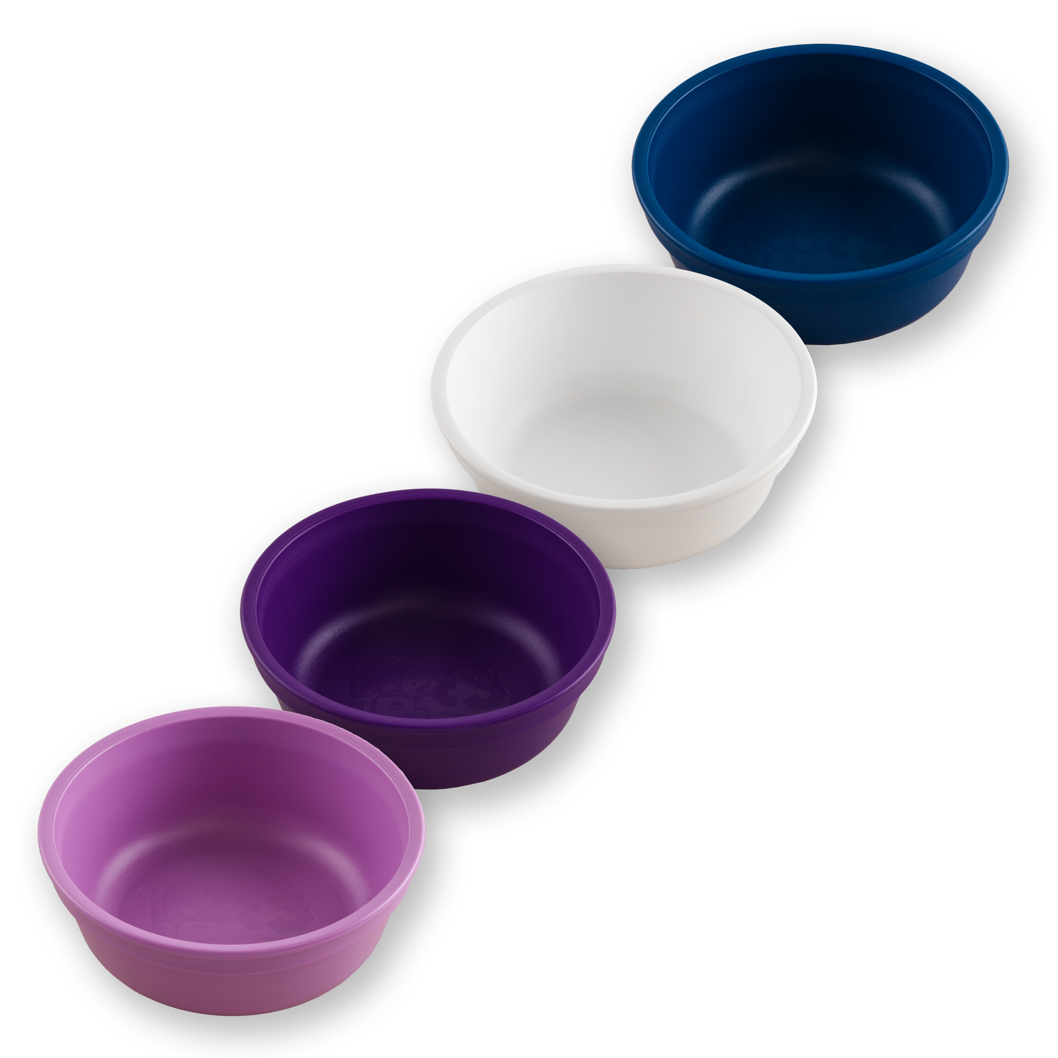 Re-Play Made in The USA 4pk Toddler Feeding Bowls for Easy Baby ...