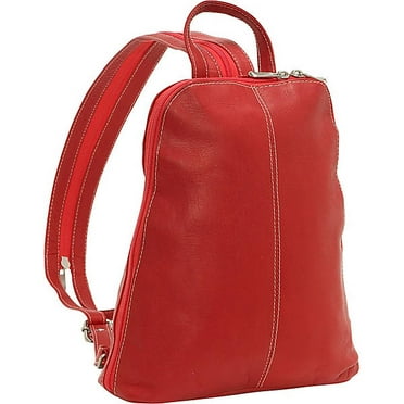 Le Donne Leather U-Zip Mini Backpack LD-030 - Walmart.com