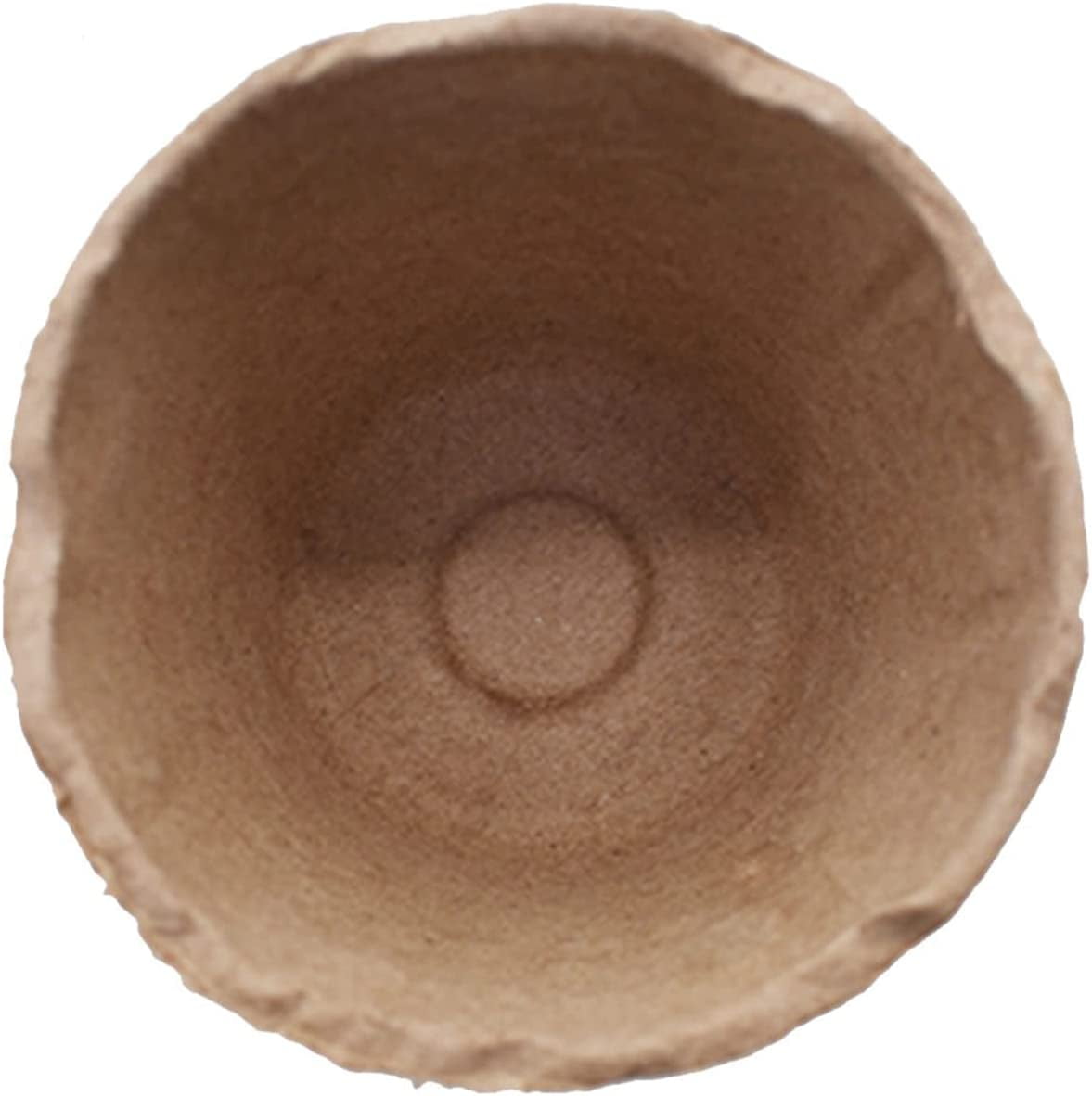 PET-U Nursery Pots Biodegradable Paper Pulp Peat Pots Plant Garden 100 ...