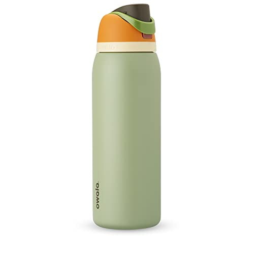 Botella de agua Owala FreeSip de acero inoxidable con aislamiento de ...