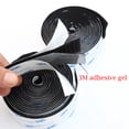 Black 1.5-Inch Heavy Duty Sticky Back Tape – 10FT Long Strong Self ...