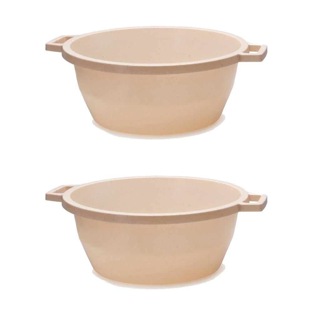 YBM Home Round Dish Wash Basin Dishpan with Handle, 1287bwd-2 - Walmart.com