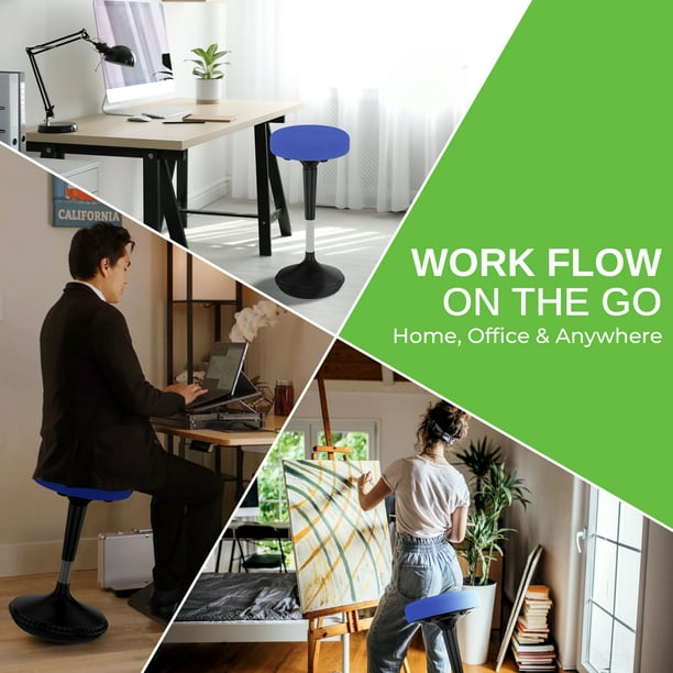 Standing Work Desk With Stool
