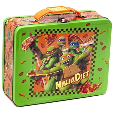 Teenage Mutant Ninja Turtles Pizza Rules Lunch Box - Walmart.com