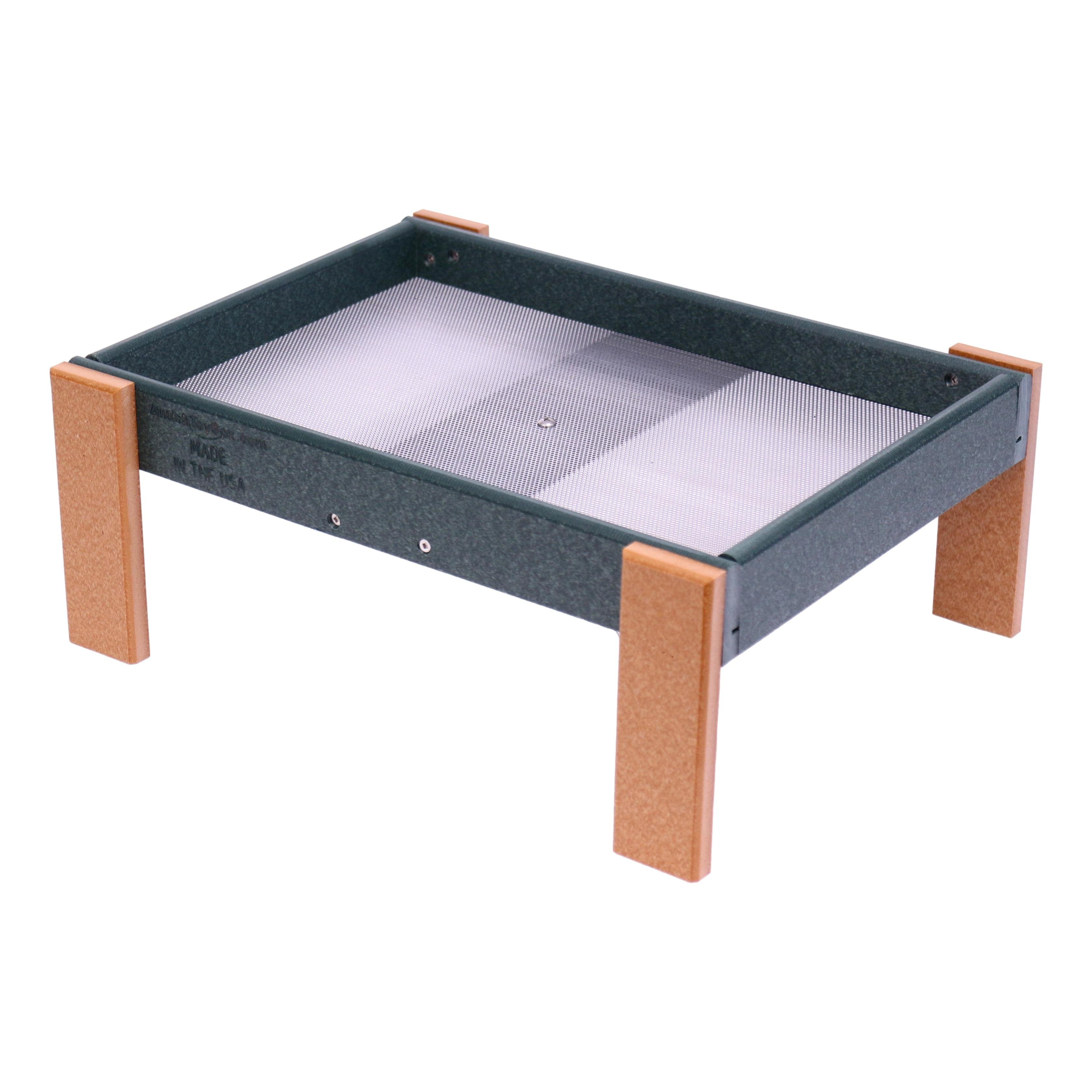 AmishToyBox.com Tray Ground Bird Feeder, Wildlife Ground Feeder for ...