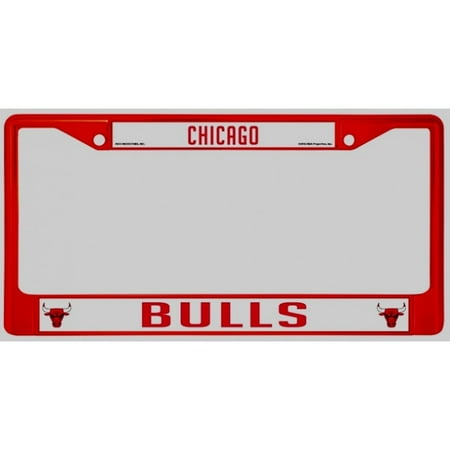 Chicago Bulls Anodized Red License Plate Frame | Walmart Canada