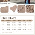 Bell Sleeve Women Solid V Neck Casual Long Button Down Knit Cardigan ...
