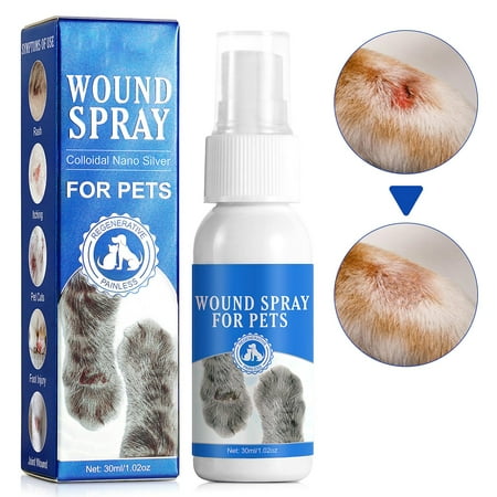 Pet Wound Spray Dog And Cat Scratching Wound Wound Treatment Skin Rash ...