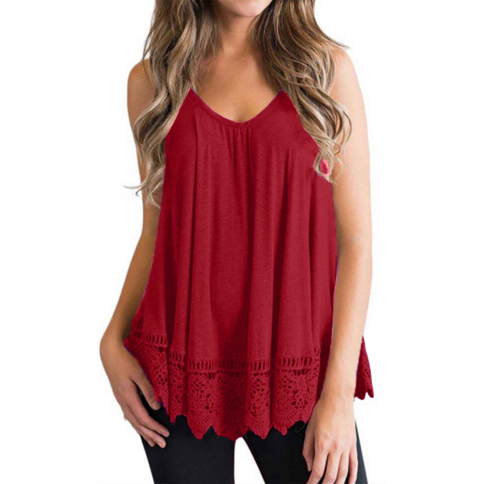 Click here for Blvb Plus Size Cami Vest For Women Summer Sleevele... prices