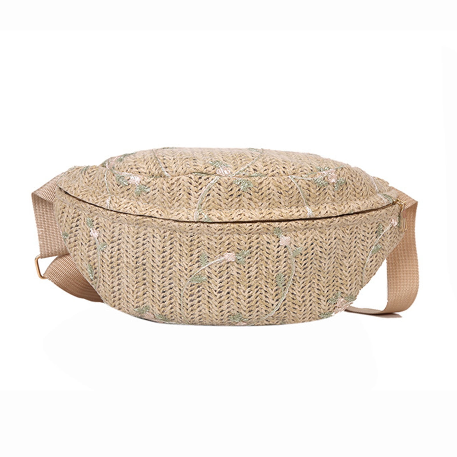 【Ready Stock】 Straw Chest Bags Beach Waist Packs for Women Fanny Belt ...