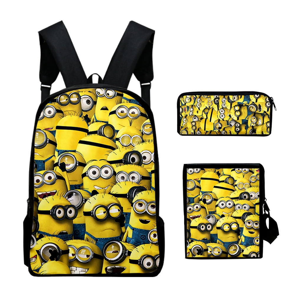 Minions Despicable me 2 Merch Backpack Rucksack Cosplay Pack Schoolbag ...