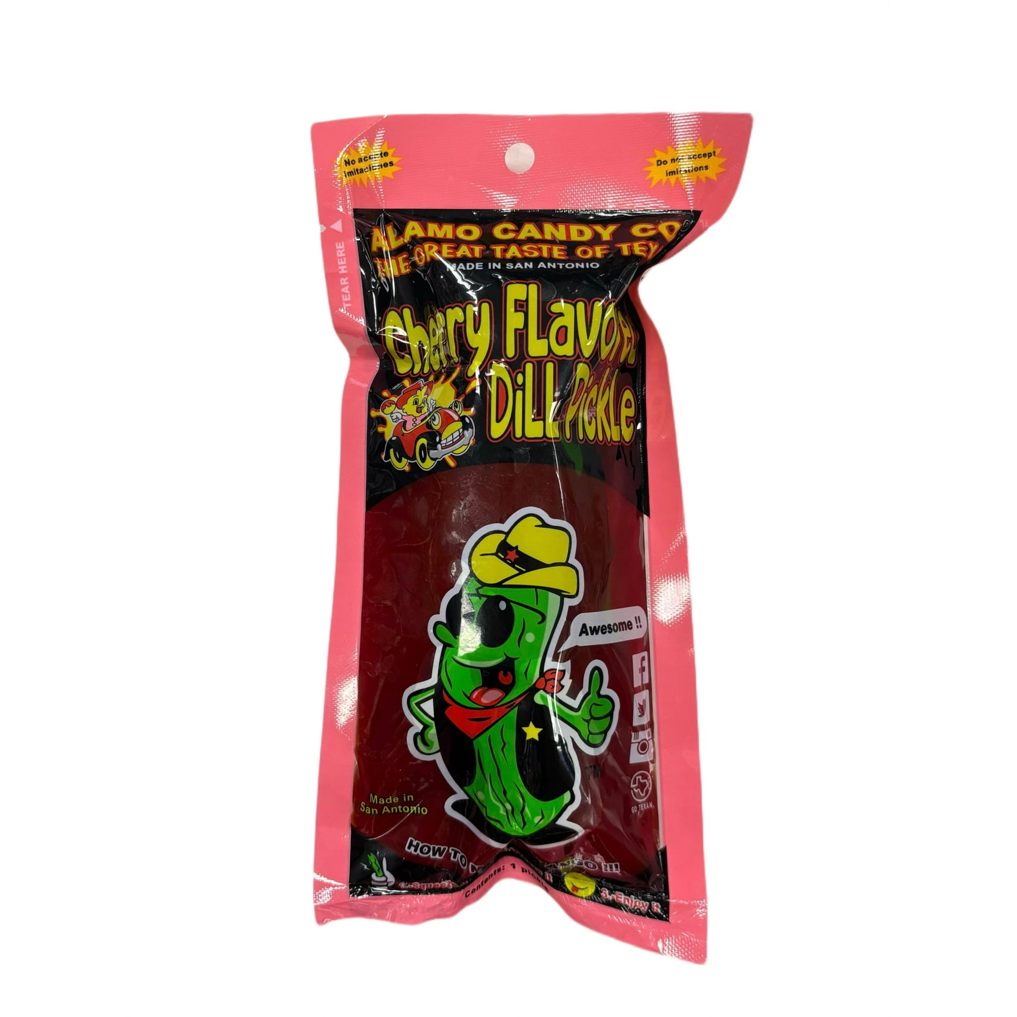 Click here for Extreme Snacks Cherry Flavored Dill Pickle By Alam... prices