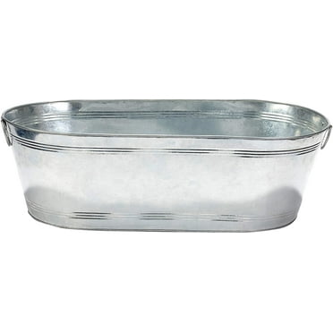 Behrens Manufacturing 9 gal Round Galvanized Wash Tub - Walmart.com