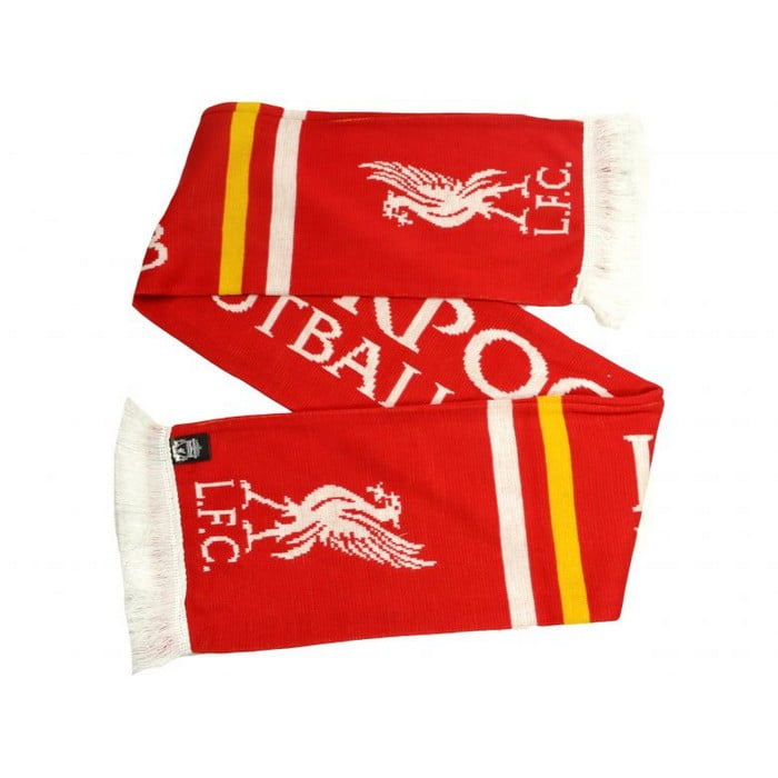 Click here for Liverpool Fc Liver Bird Jacquard Scarf One Size prices