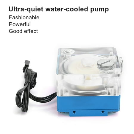 PC Water Cooling Pump, Acrylic Aluminum Computer Water Cooling Pump ...