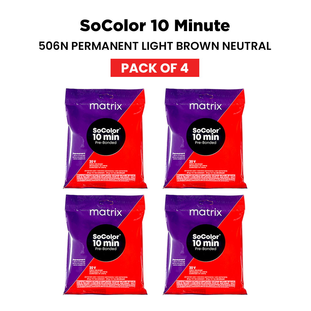 Matrix SoColor 10 Minute Pre-Bonded Permanent Hair Color & Developer ...