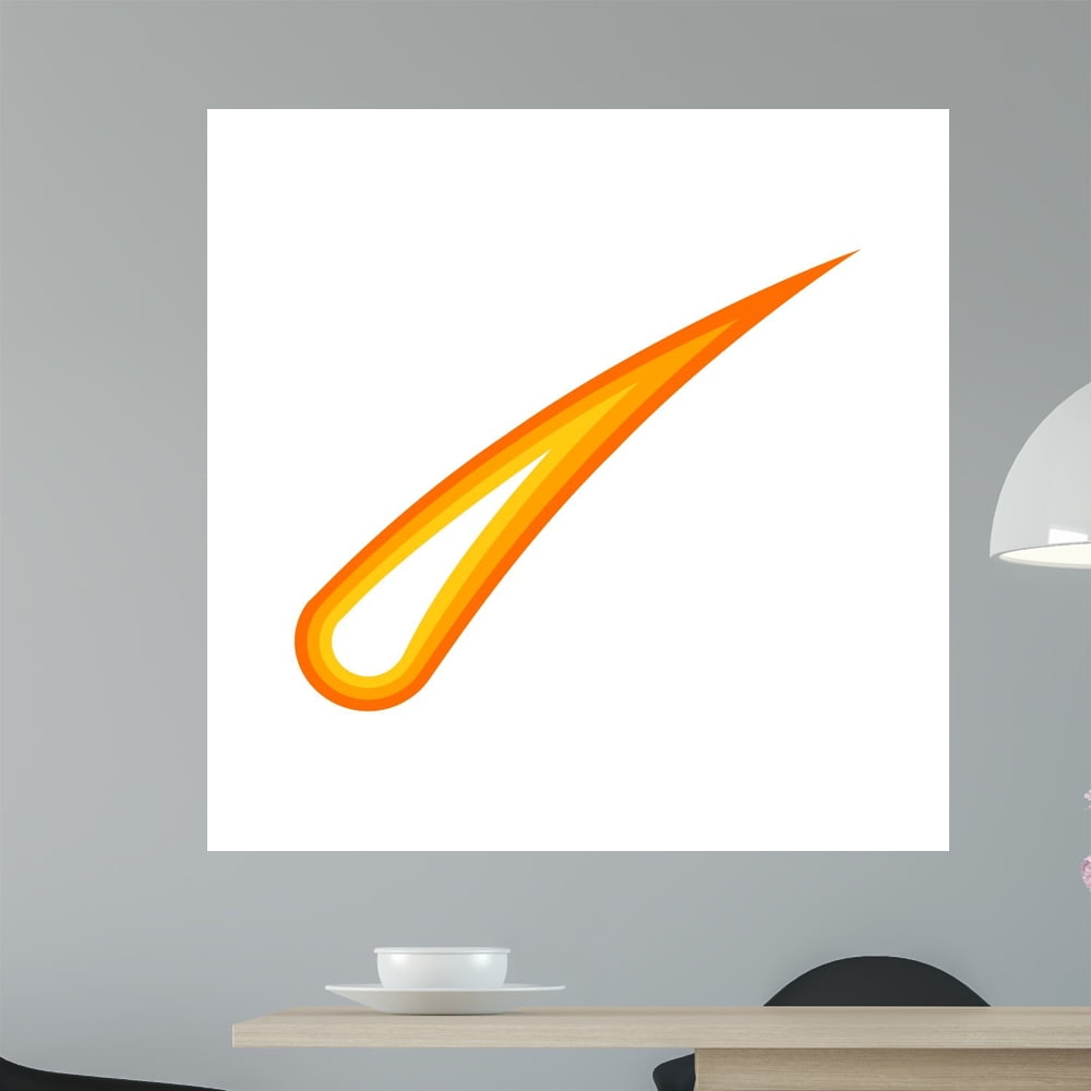 Comet Wall Decal Mural by Wallmonkeys Peel and Stick Graphic (36 in H x ...