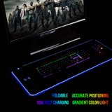 Wireless Charging Mouse Pad,Large Gaming Mouse Pad Mat with Wireless ...