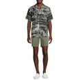 No Boundaries Men's and Big Men's 7'' Stretch Twill Pull On Short ...